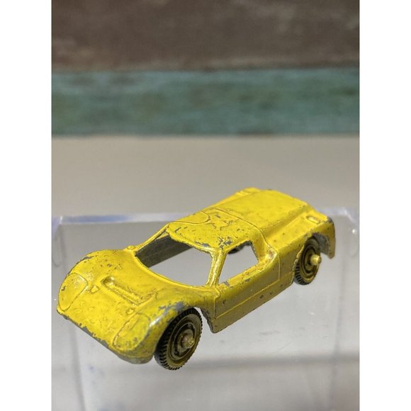 Toys | Vintage Tootsie Toy Ford Gt Race Car Yellow Diecast Toy Car ...